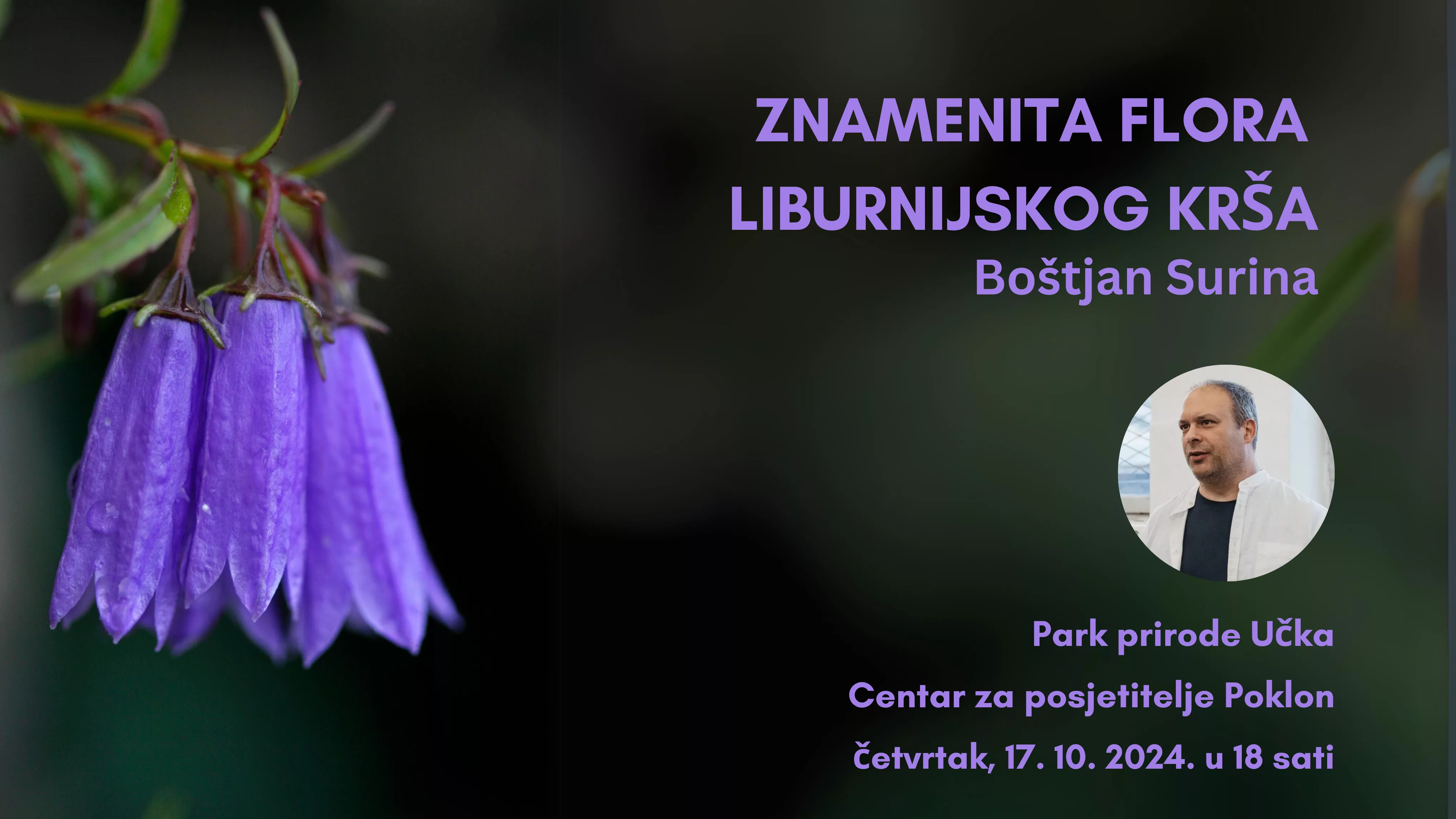 [NAJAVA PREDAVANJA] Boštjan Surina: Znamenita flora Liburnijskog krša ...